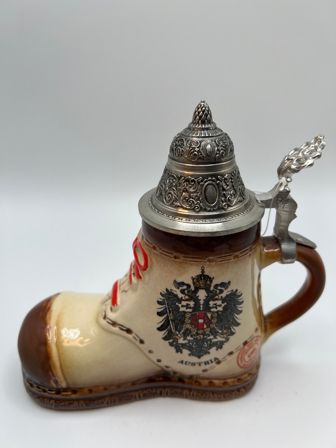 Handmade & Hand Painted German Stein Bavarian Boot - Etsy