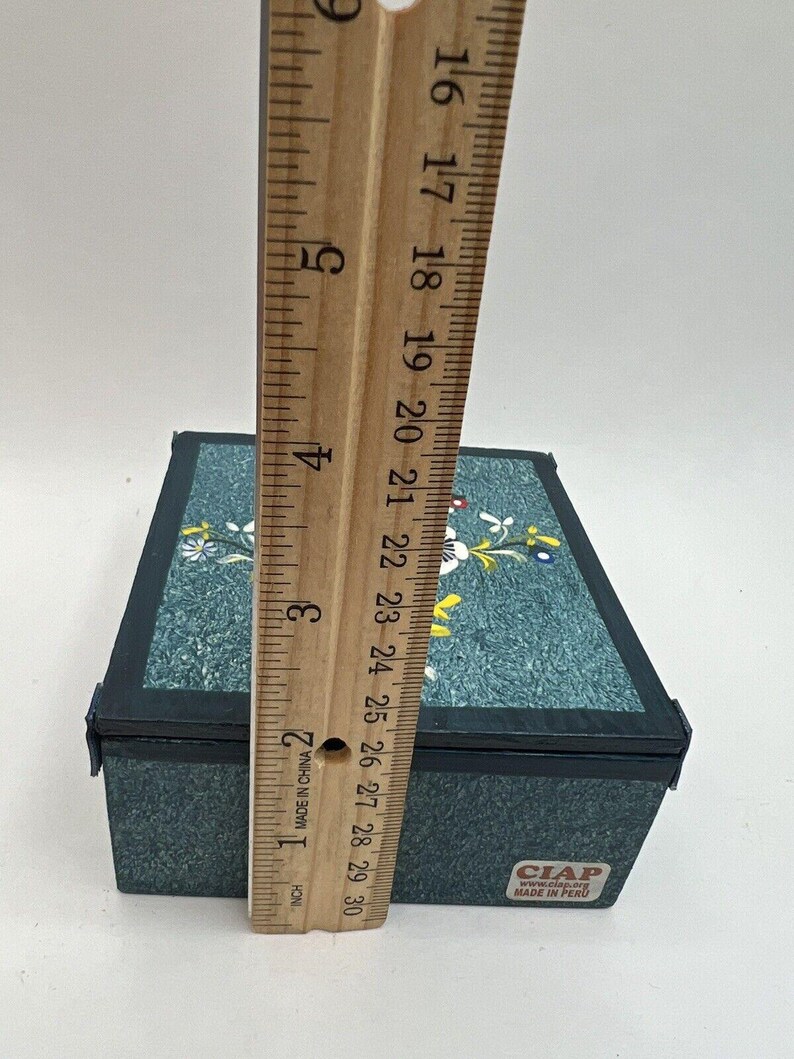 Folk Art Mini Nativity Christmas Shadow Box Hand Painted VTG Peru - Etsy