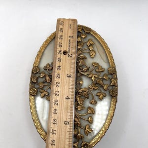 Antique Apollo Casket Jewelry Box Brass Ornate Floral Victorian 1920s ...