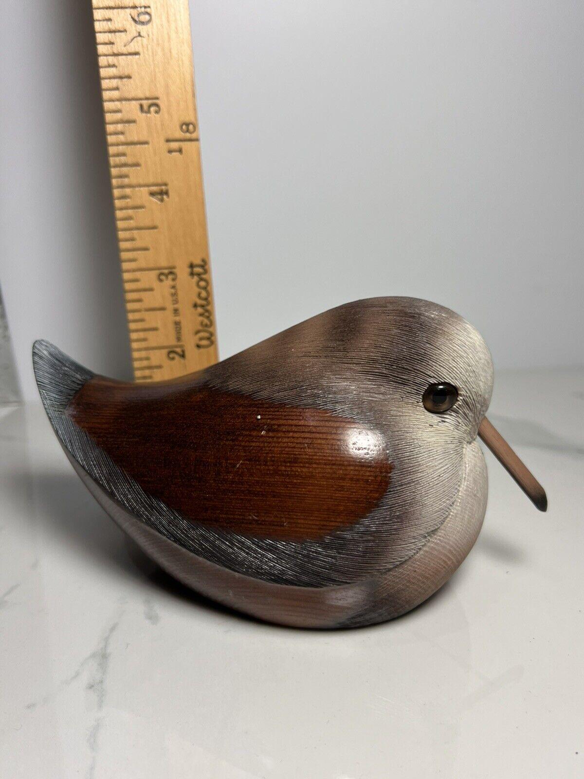 VTG David Berari 1992 Hand Carved Wood Bird Decoy Signed - Etsy