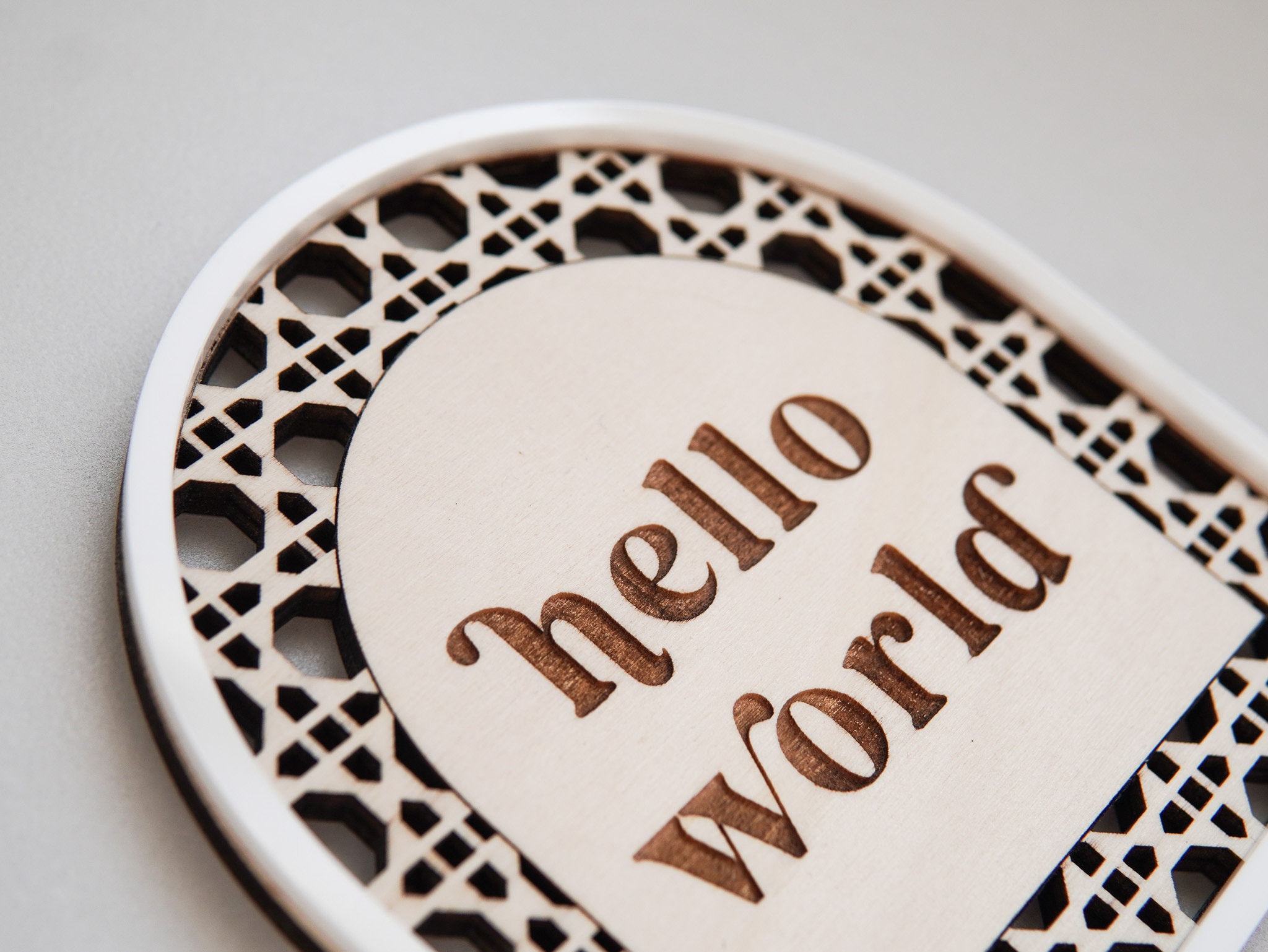 Hello World Birth Announcement Sign Baby Announcement Sign - Etsy UK