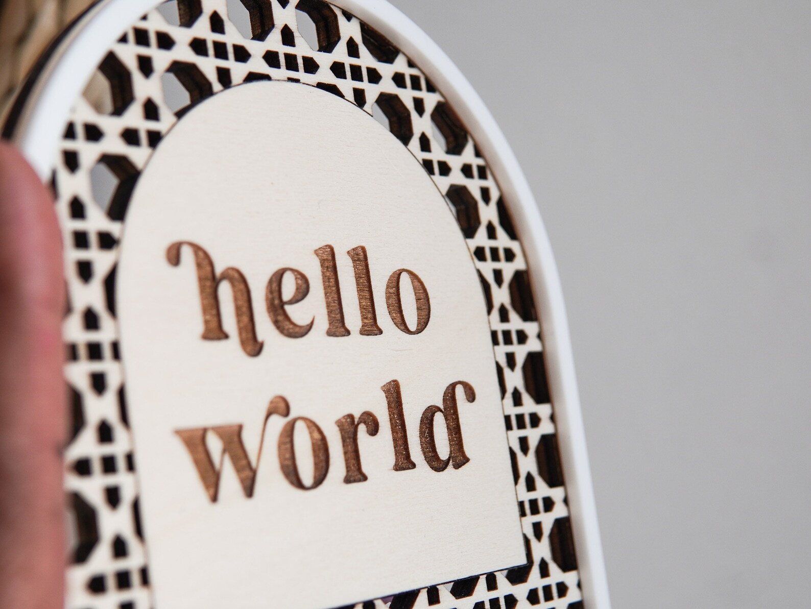 Hello World Birth Announcement Sign Baby Announcement Sign - Etsy UK