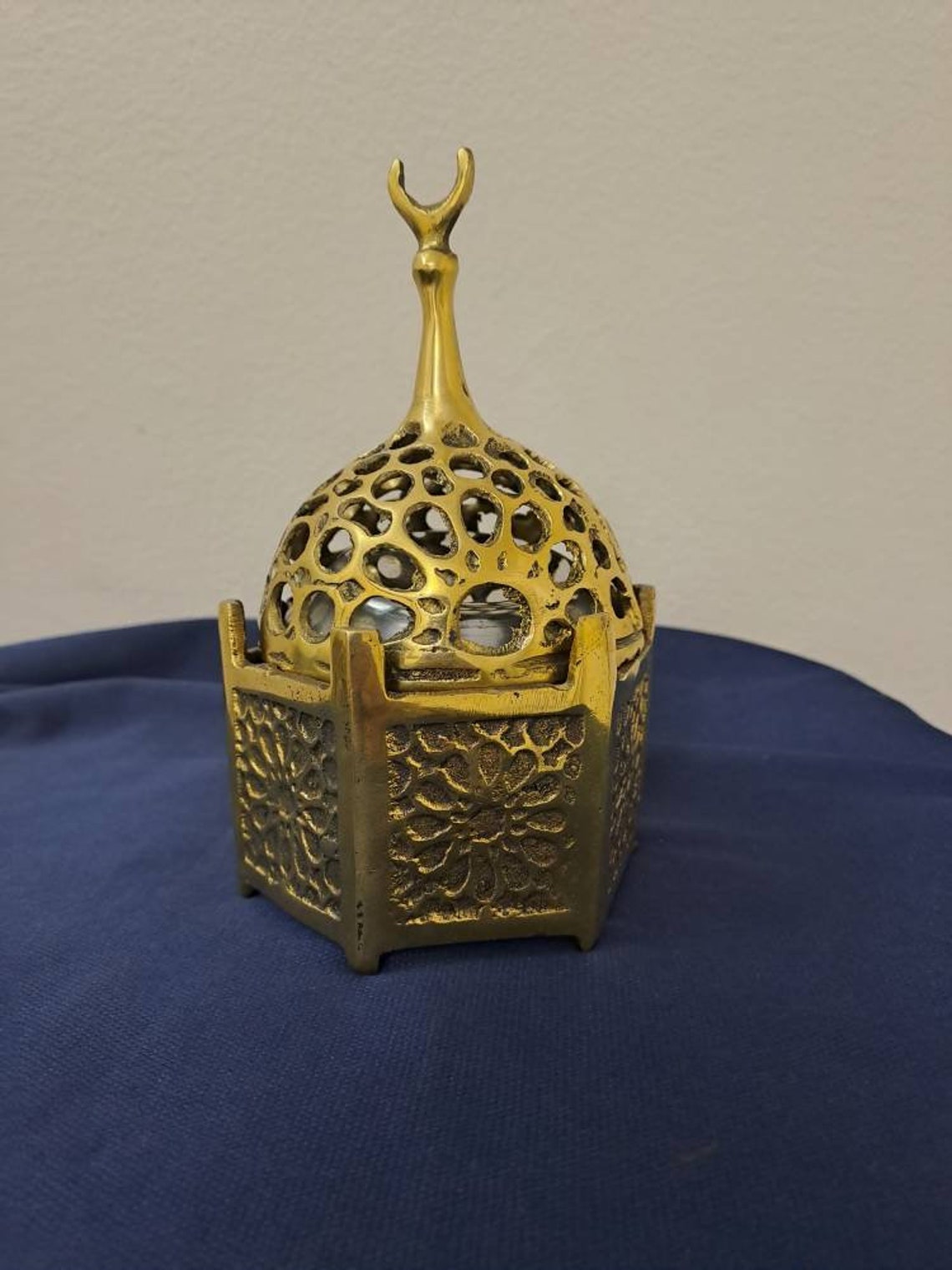 Handmade Cast Brass Arabic Islamic Hexagonal Incense Burner - Etsy
