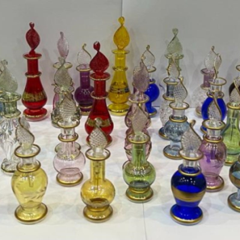 Egyptian Perfume Bottle - Etsy