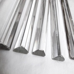 Vintage Set of 5 Triangular Murano Glass 10" Long - Etsy