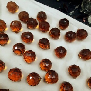Lot of 25 Pieces Ruby Crystal Ball 30mm for Chandelier and Lamp Part - Etsy