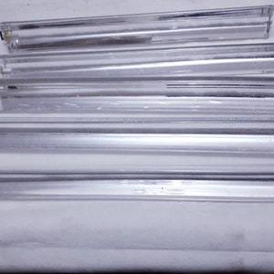 Vintage Set of 5 Triangular Murano Glass 10" Long - Etsy