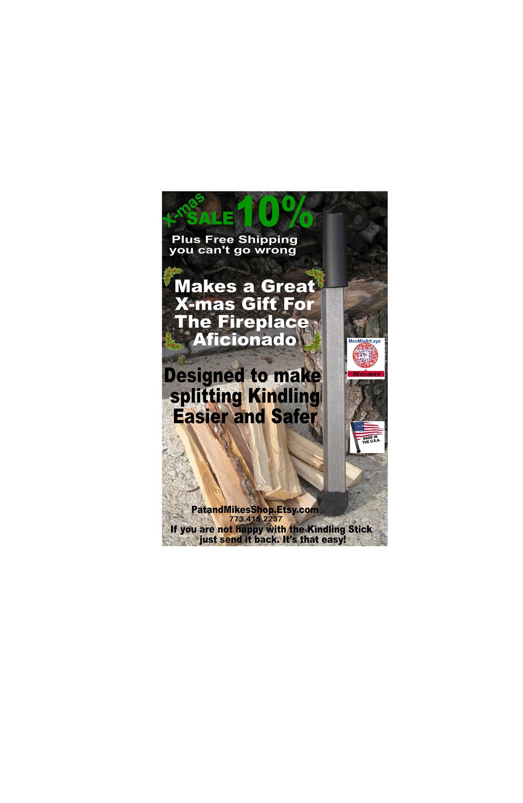 Kindling Stick, Kindling Splitter. Kindling Maker, Wood Splitter ...