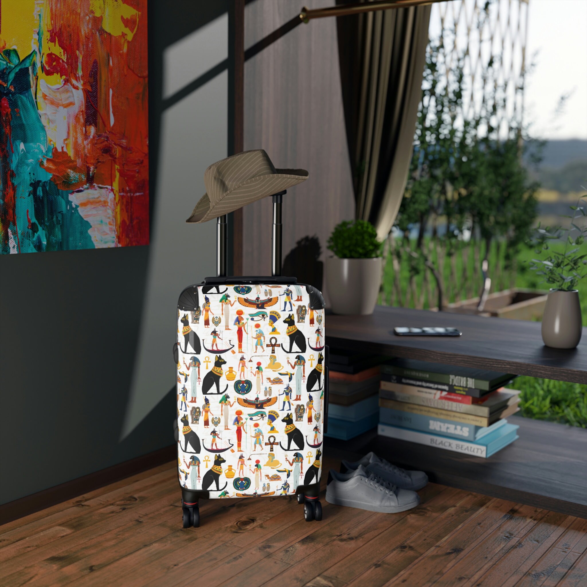 Egyptian Suitcase,lightweight,expandable,durable Polycarbonate Luggage ...