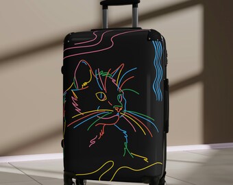 Rainbow Suitcase,lightweight,expandable,durable Polycarbonate Luggage ...