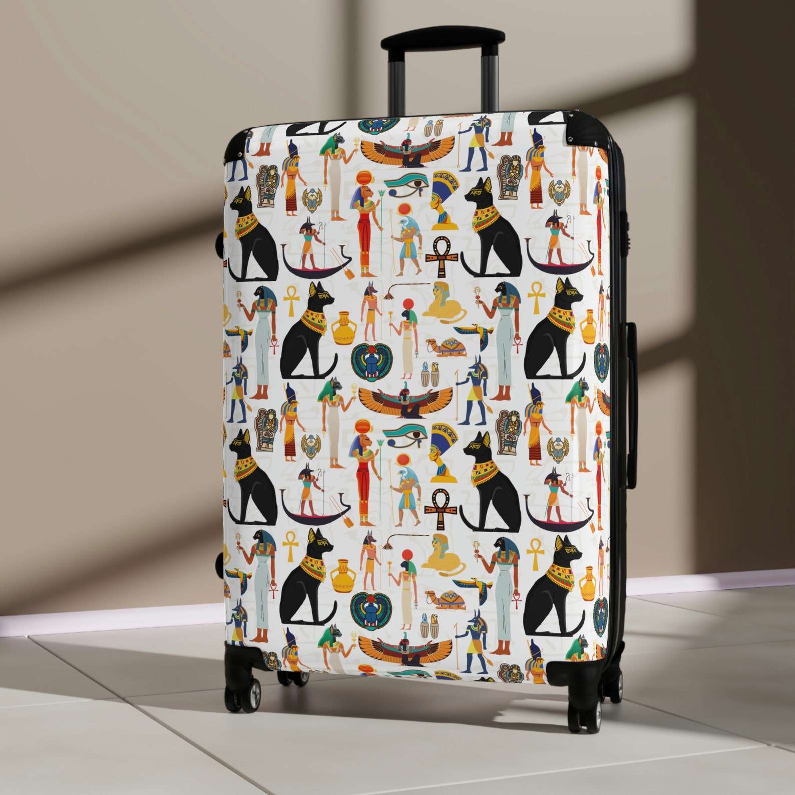 Egyptian Suitcase,lightweight,expandable,durable Polycarbonate Luggage ...