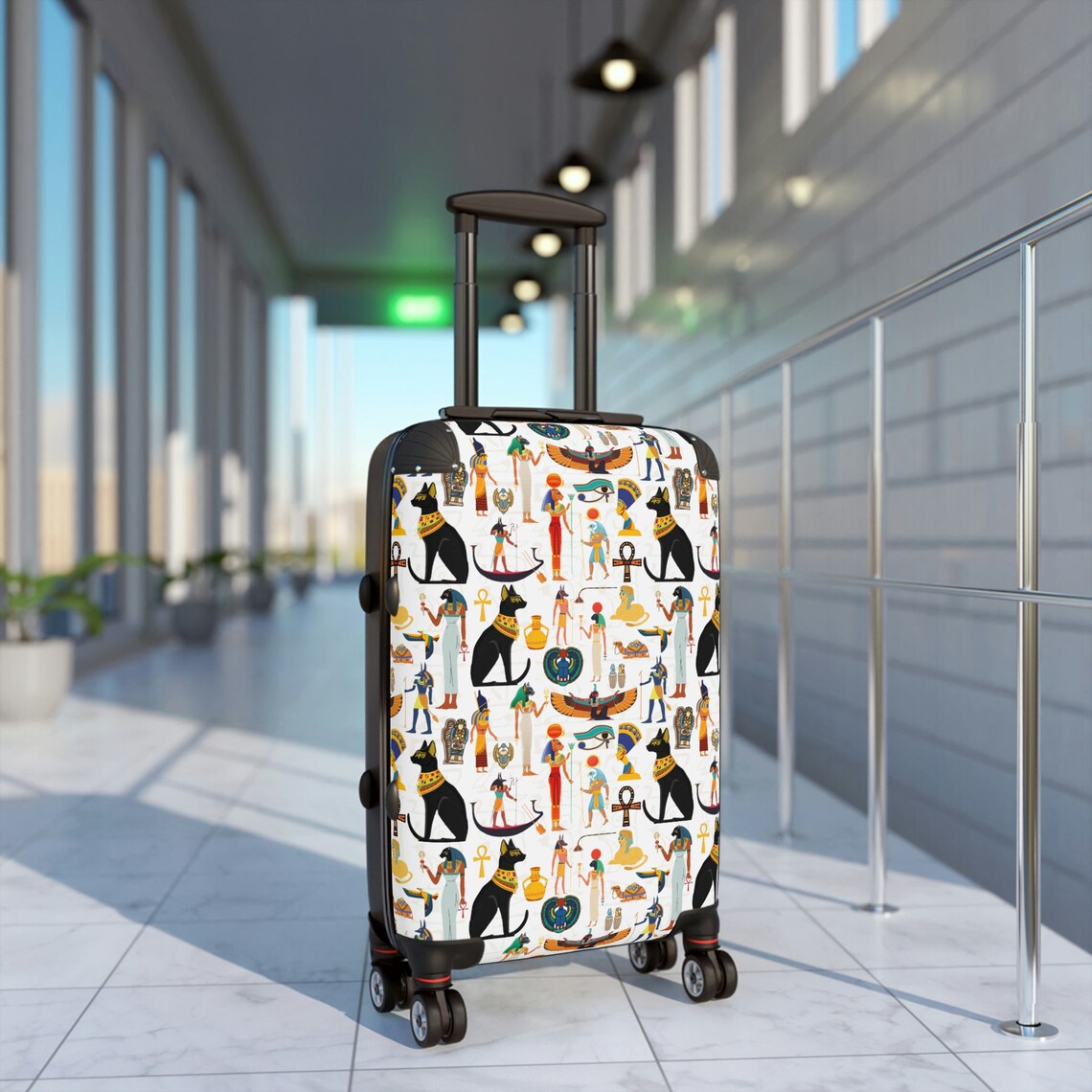 Egyptian Suitcase,lightweight,expandable,durable Polycarbonate Luggage ...