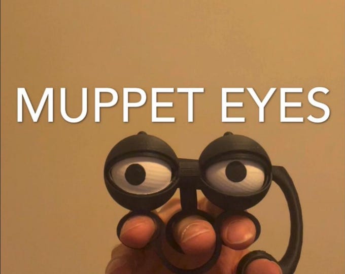 Hand Puppet , Moving Muppet Eyes - Etsy