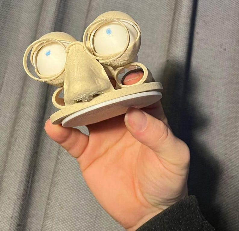 Mr Muppet Hand-controlled Puppet Eye + Mouth Movement - Etsy
