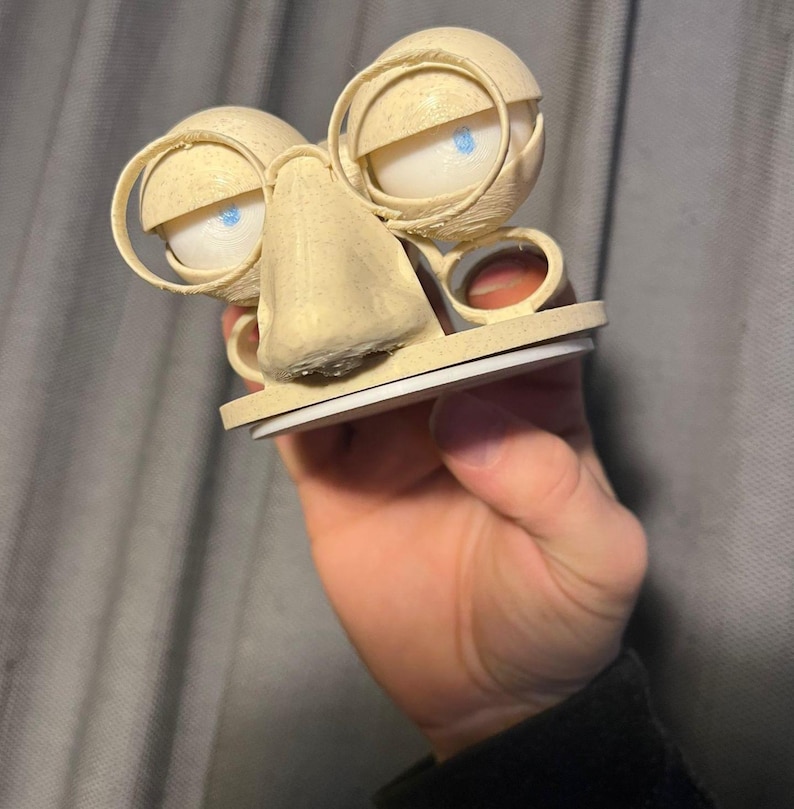Mr Muppet Hand-controlled Puppet Eye + Mouth Movement - Etsy
