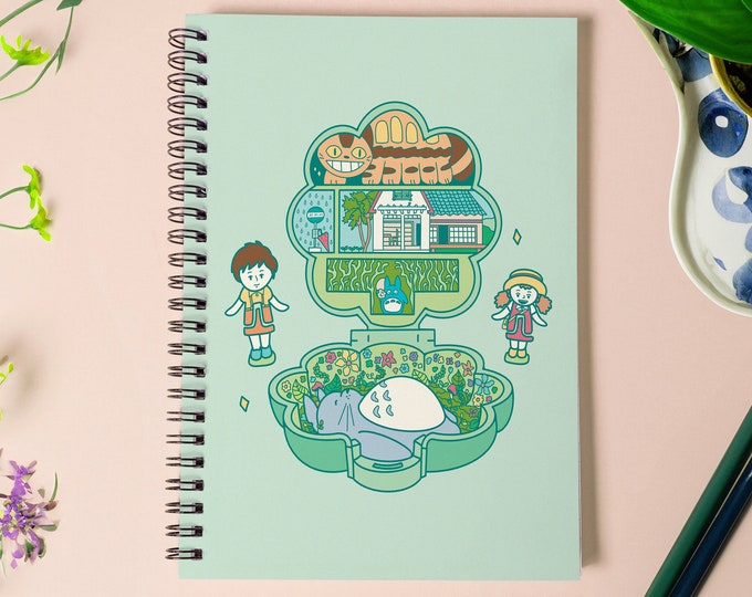 Totoro Polly Pocket-inspired Notebook Studio Ghibli-themed Journal ...