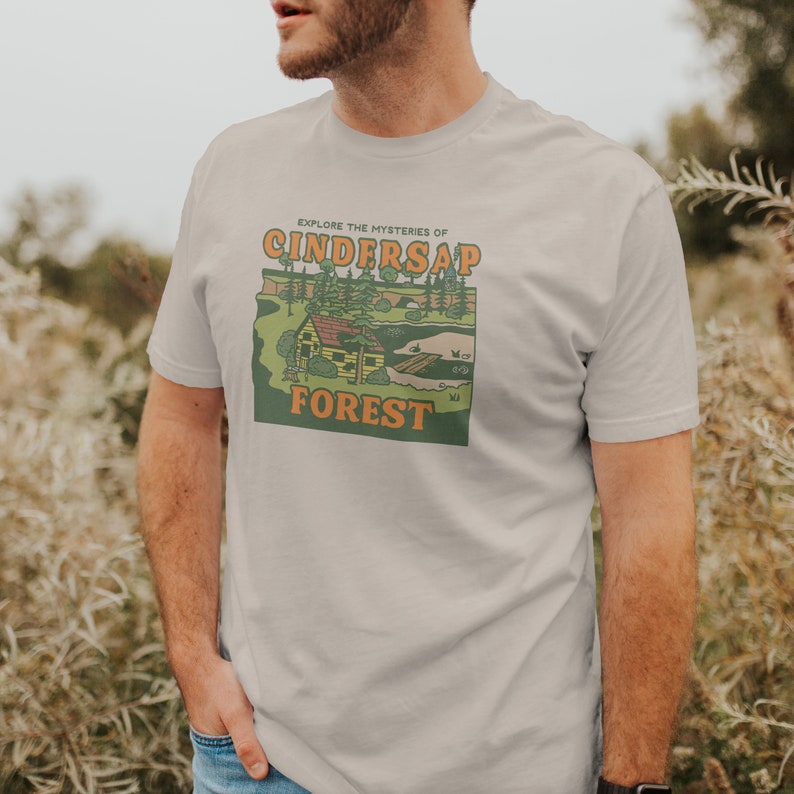 Stardew Valley T-shirt: Cindersap Forest Gamer Tee - Etsy