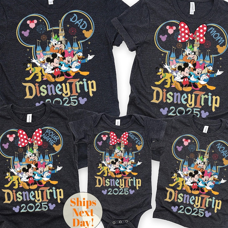 Disneyworld Shirts Family - Etsy