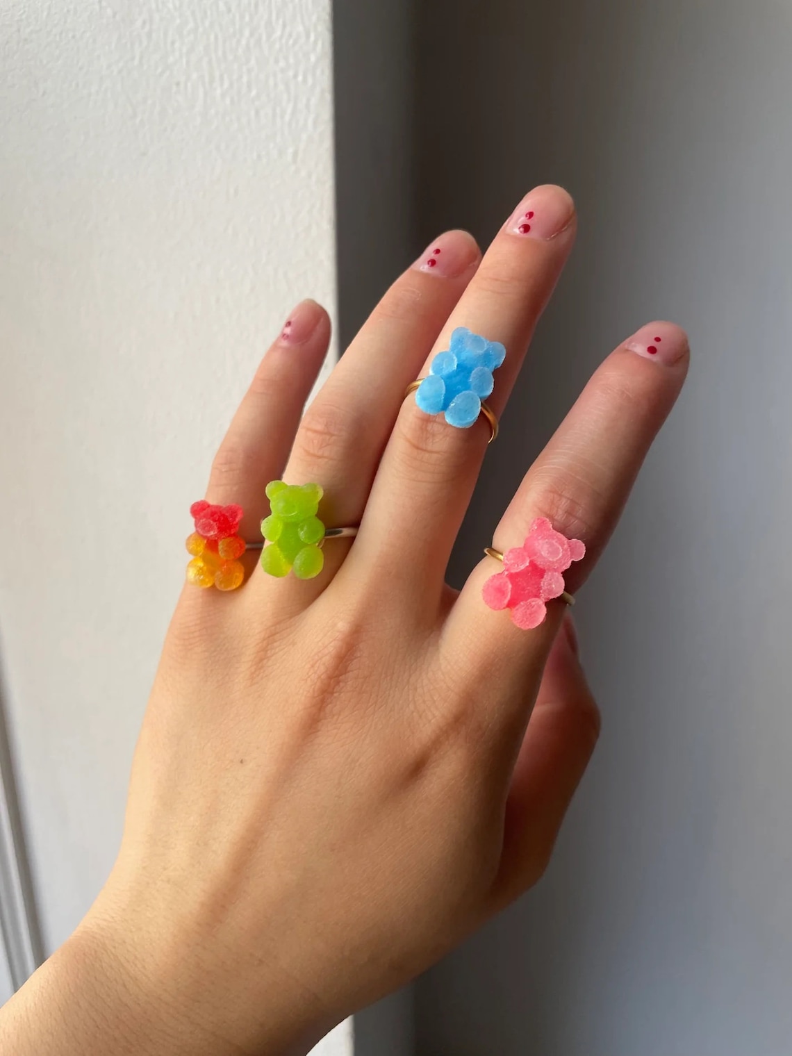 Gummy Bear Ring, Resin Ring - Etsy