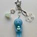 Blue Smiski Keychain, Smiski Bag Charm, Bag Charm With Carabiner, Blue ...