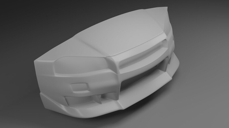 Nissan Skyline GTR R34 3D Printed Car, Garage Decor, Automotive ...