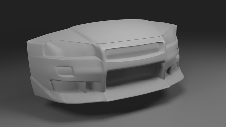 Nissan Skyline GTR R34 3D Printed Car, Garage Decor, Automotive ...