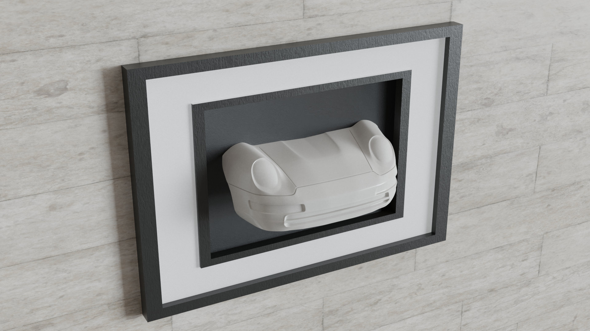 Porsche 911 Carrera 993 3D Car Wall Art - Etsy