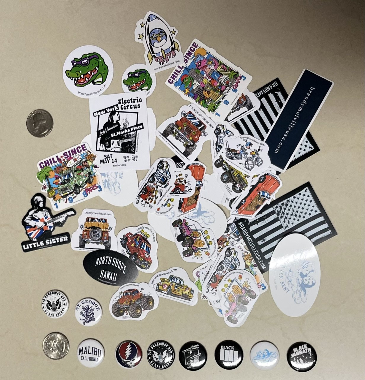 Brandy Melville Stickers