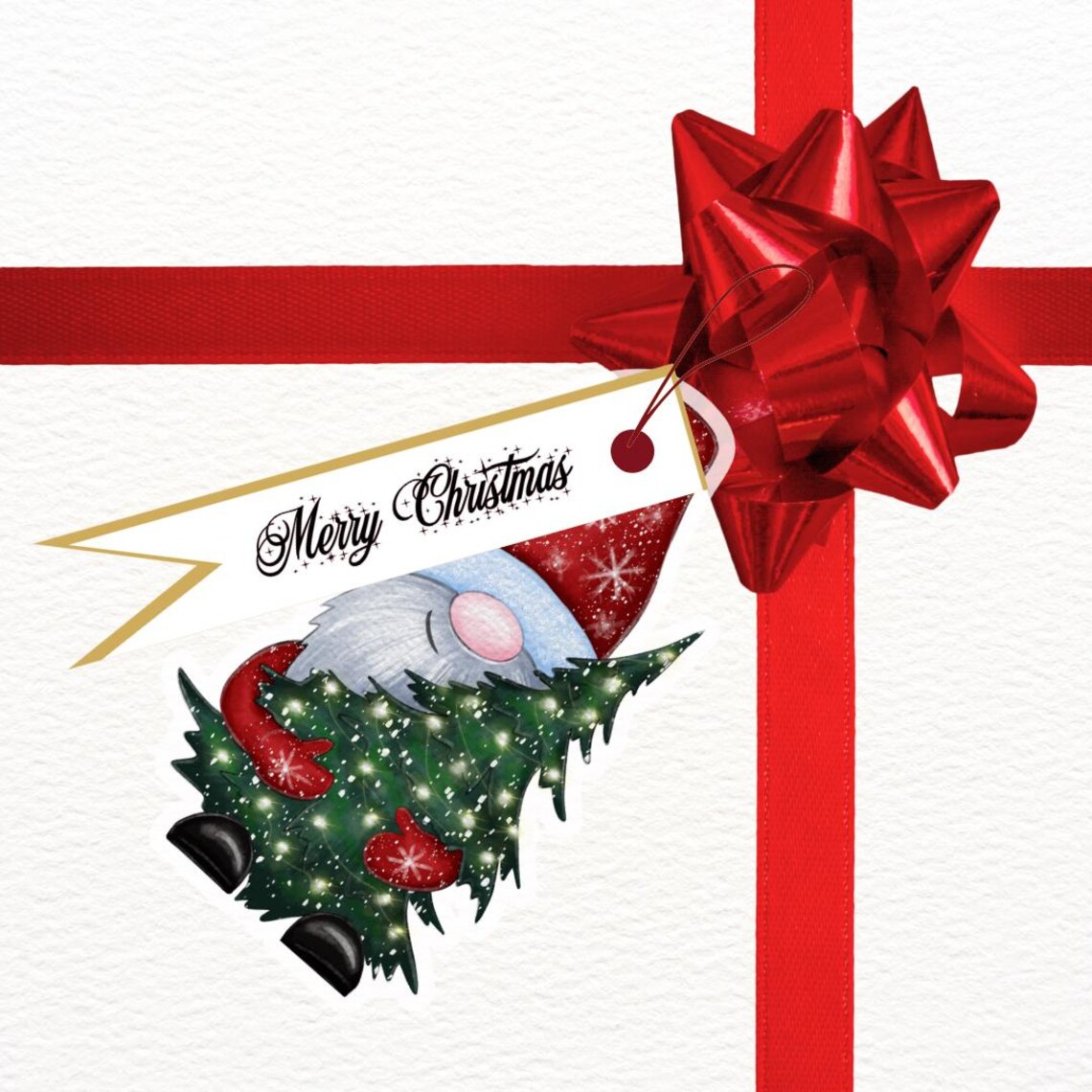 Printable Christmas Gift Tags, Christmas Party Ornaments, Printable ...