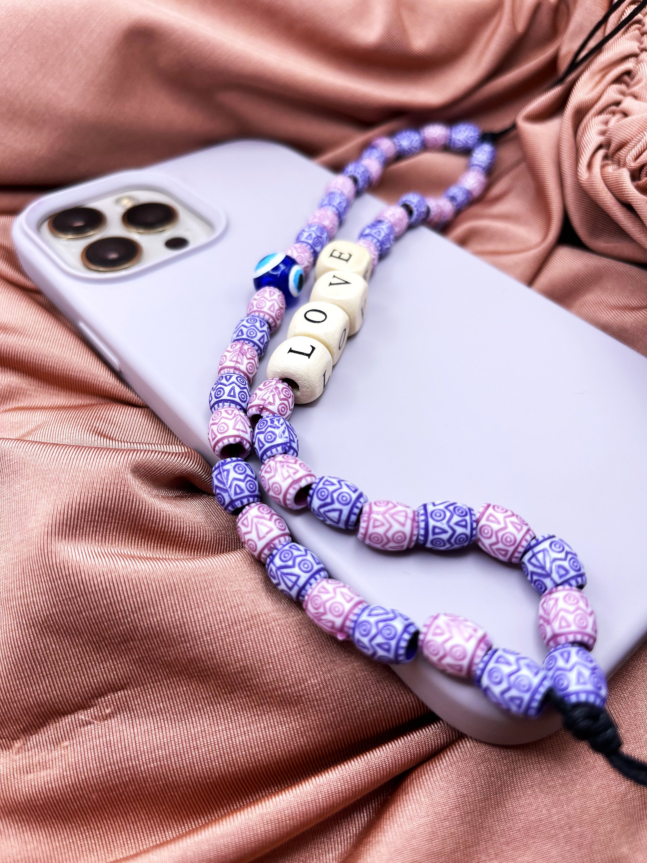 Make It Your Own Custom Phone Charm, Customizable Phone Strap, Cute ...