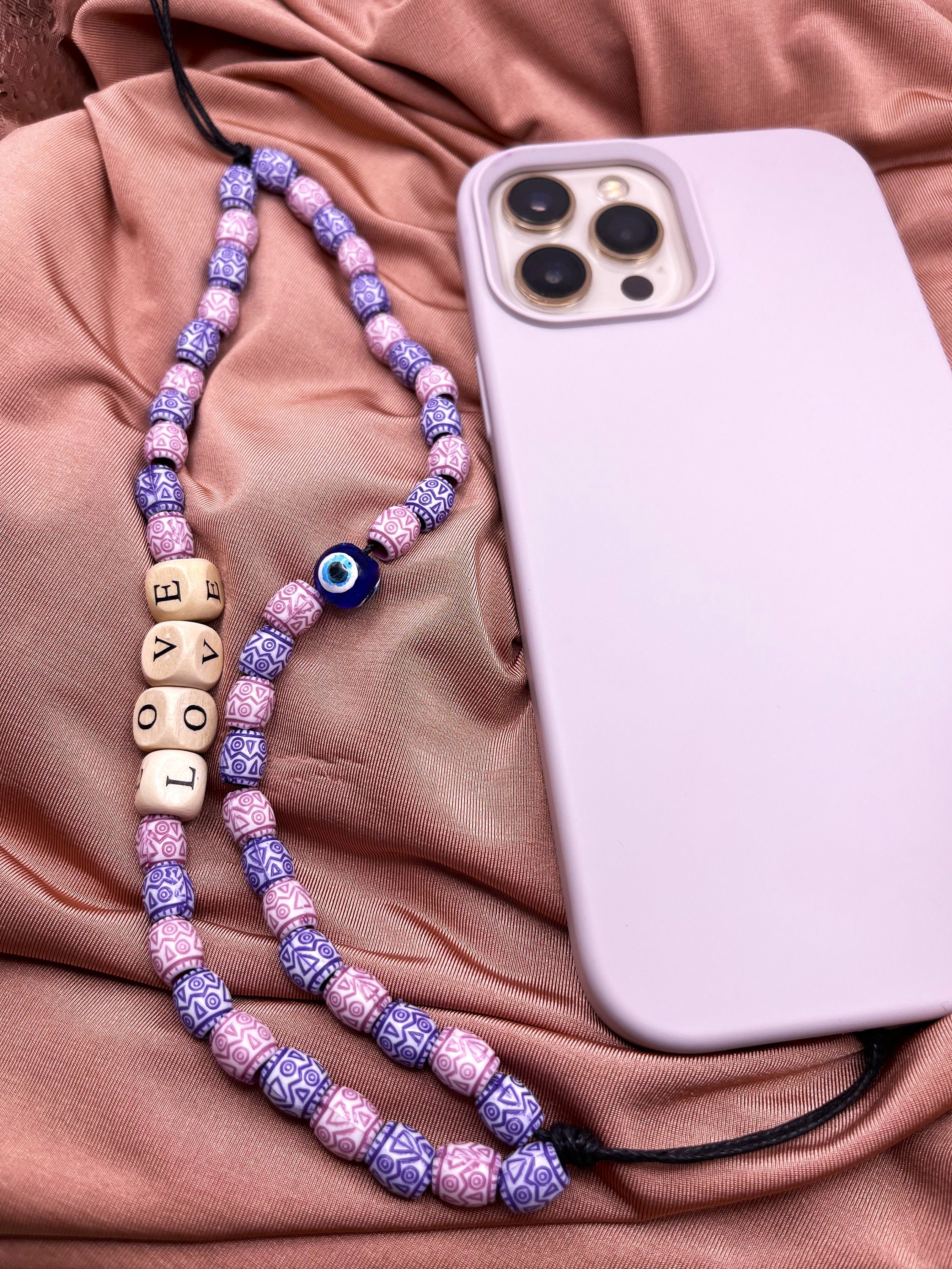 Make It Your Own Custom Phone Charm, Customizable Phone Strap, Cute ...