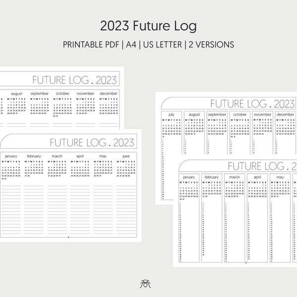 Future Log Stickers - Etsy