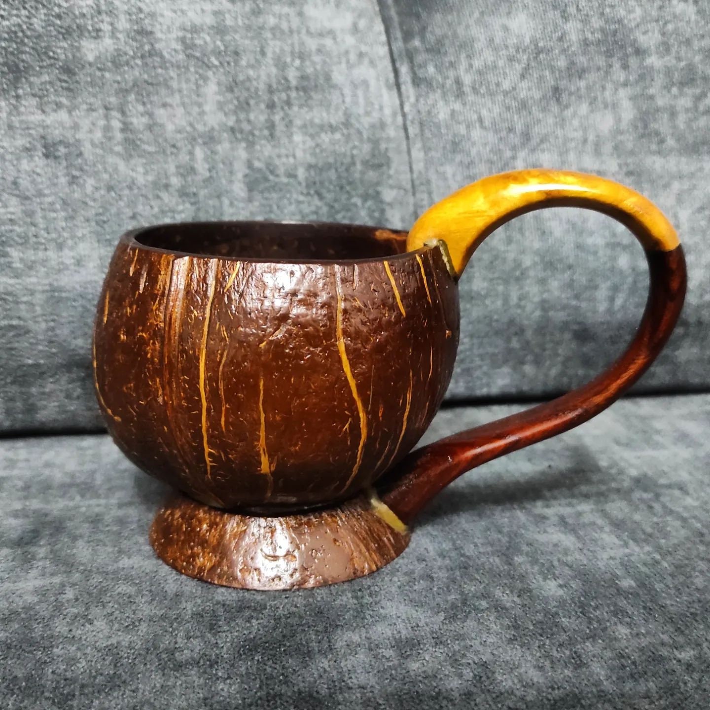 Handcarved Wood Kuksa Bushcraft Mug Wood Carving Coffee - Etsy