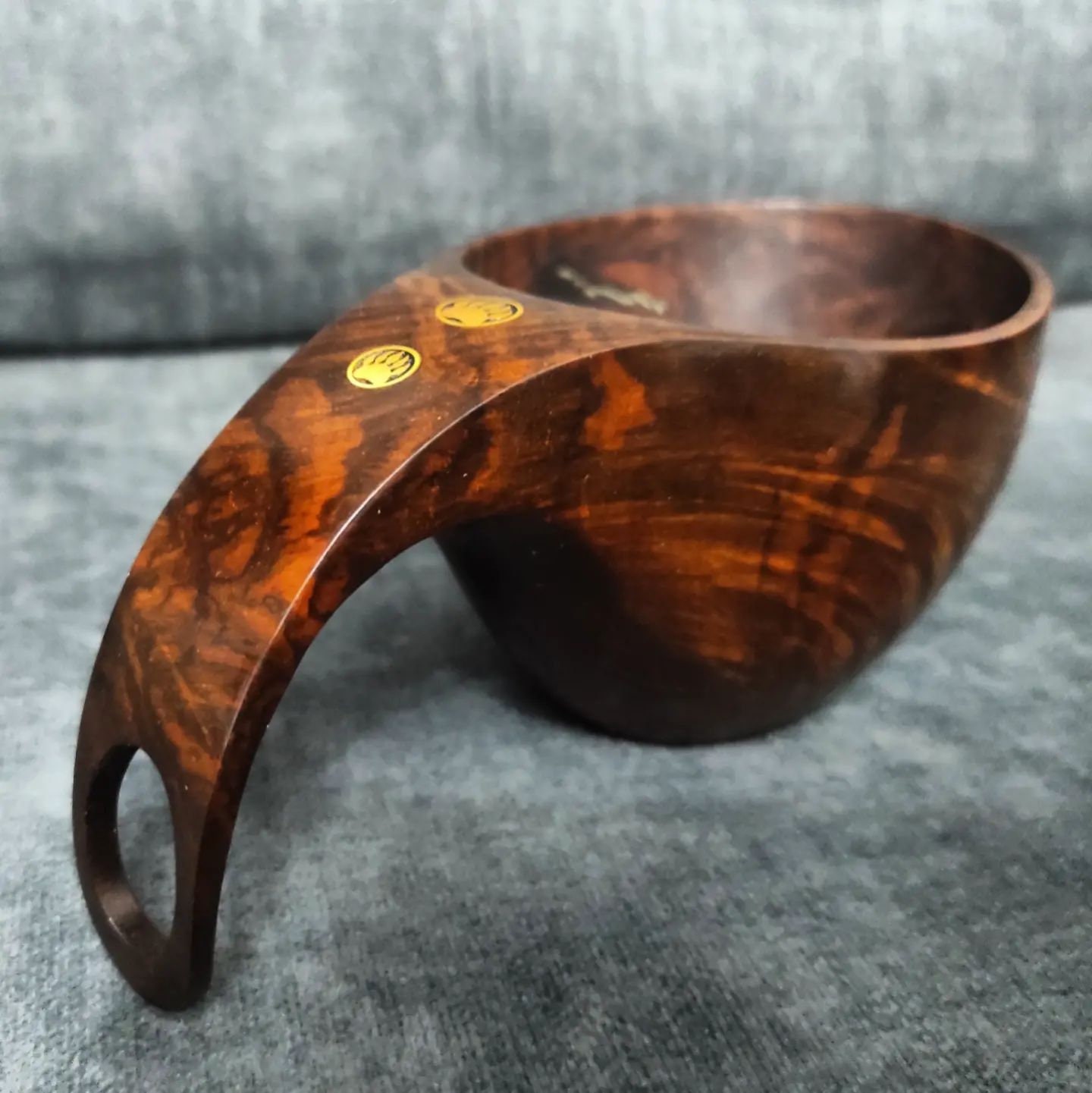 Handcarved Wood Kuksa Bushcraft Mug Wood Carving Coffee - Etsy