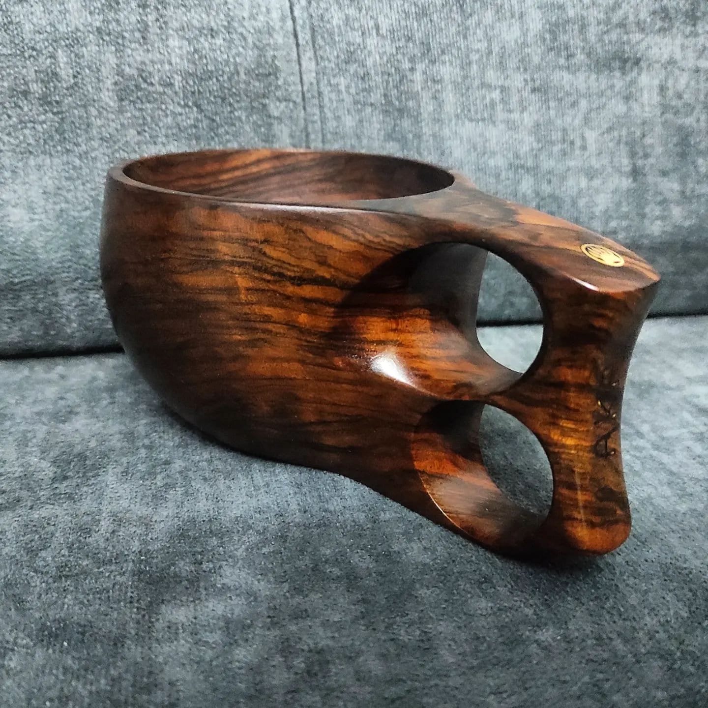 Handcarved Wood Kuksa Bushcraft Mug Wood Carving Coffee - Etsy