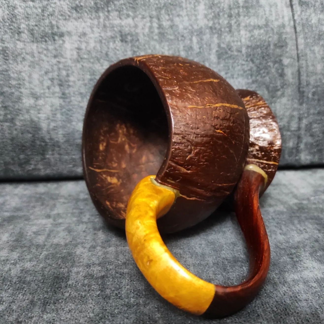 Handcarved Wood Kuksa Bushcraft Mug Wood Carving Coffee - Etsy