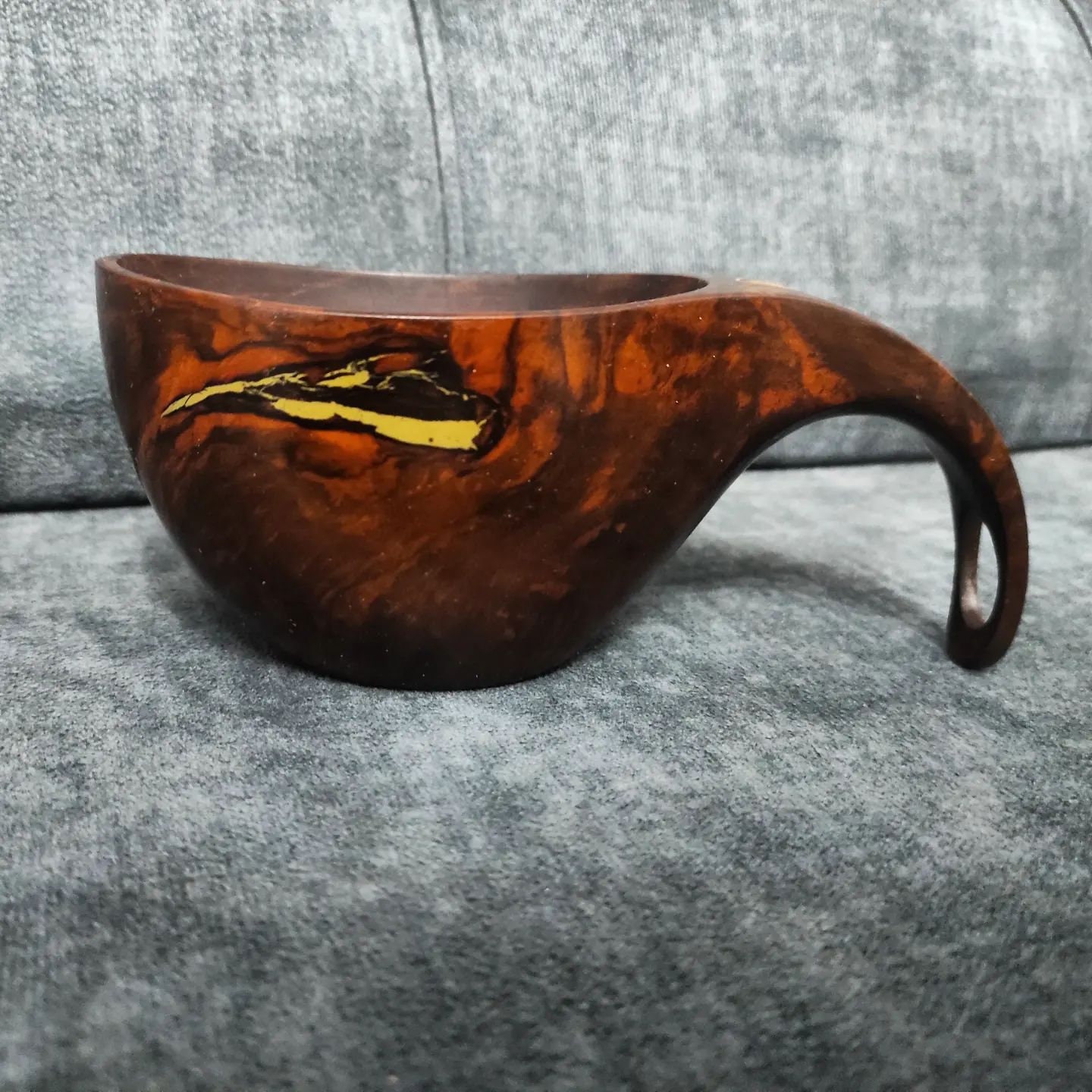 Handcarved Wood Kuksa Bushcraft Mug Wood Carving Coffee - Etsy