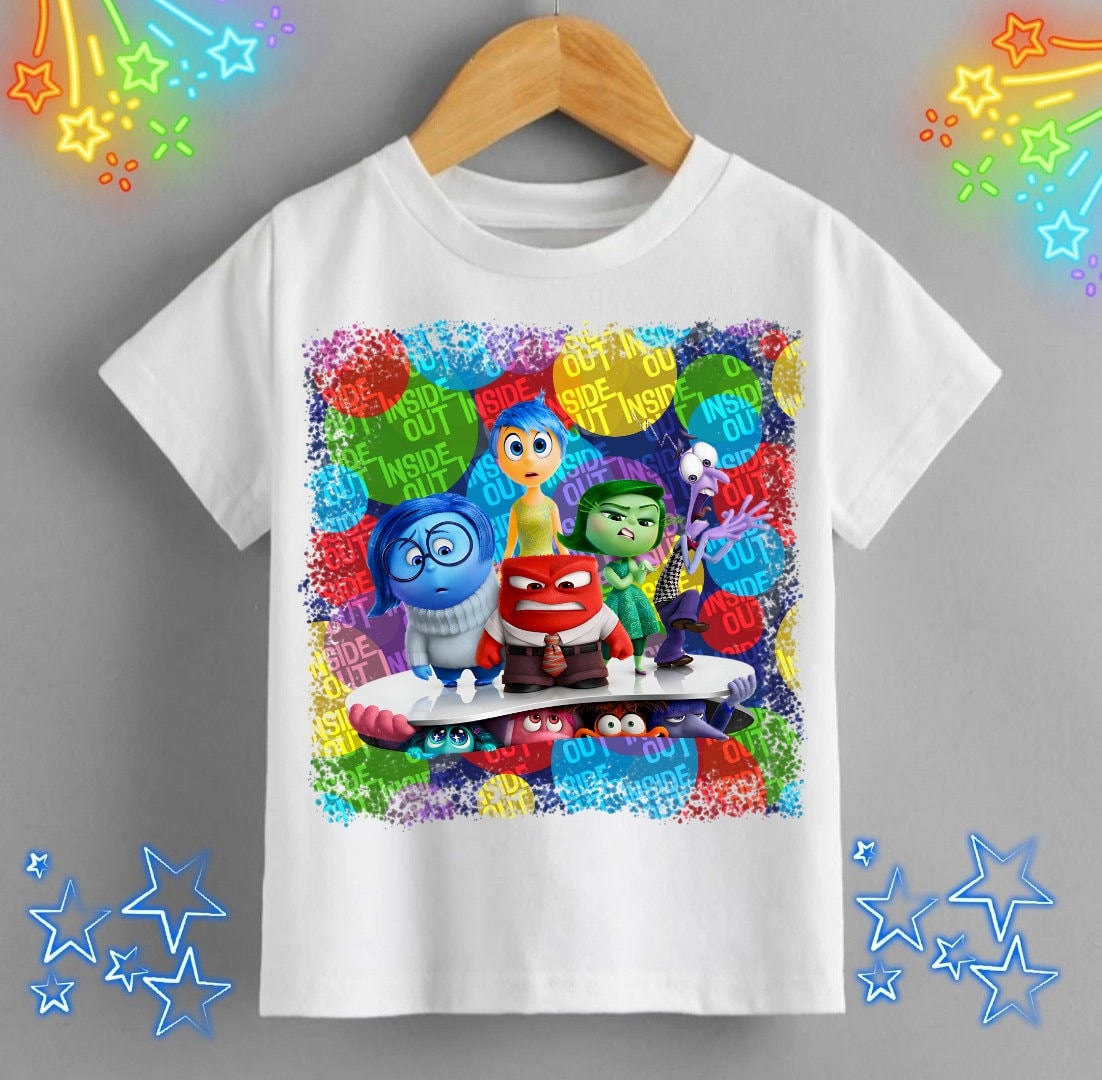 Inside Out 2 T Shirt Png Designs 5 Designs for Sublimation - Etsy