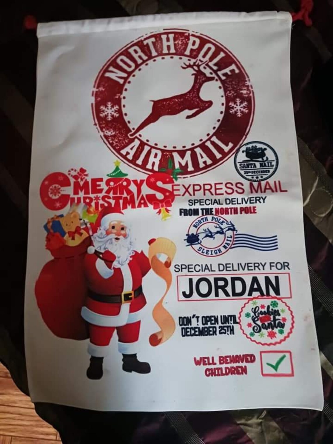Santa Sacks Bundle 60 Png Designs Includes Mockup.simulation of Old ...