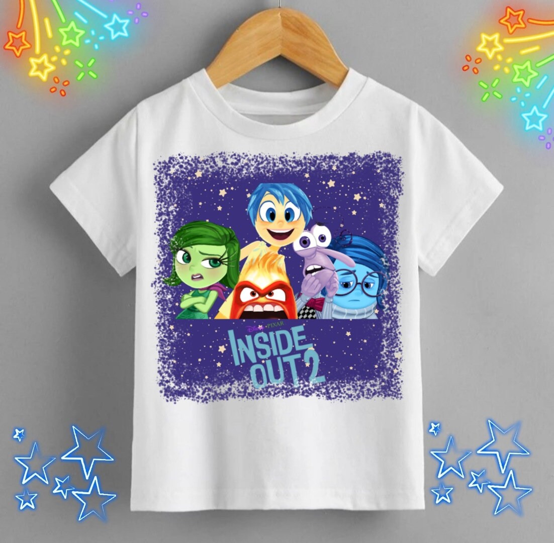 Inside Out 2 T Shirt Png Designs 5 Designs for Sublimation - Etsy