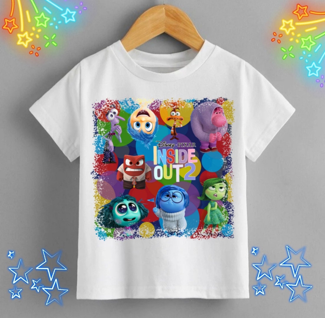 Inside Out 2 T Shirt Png Designs 5 Designs for Sublimation - Etsy