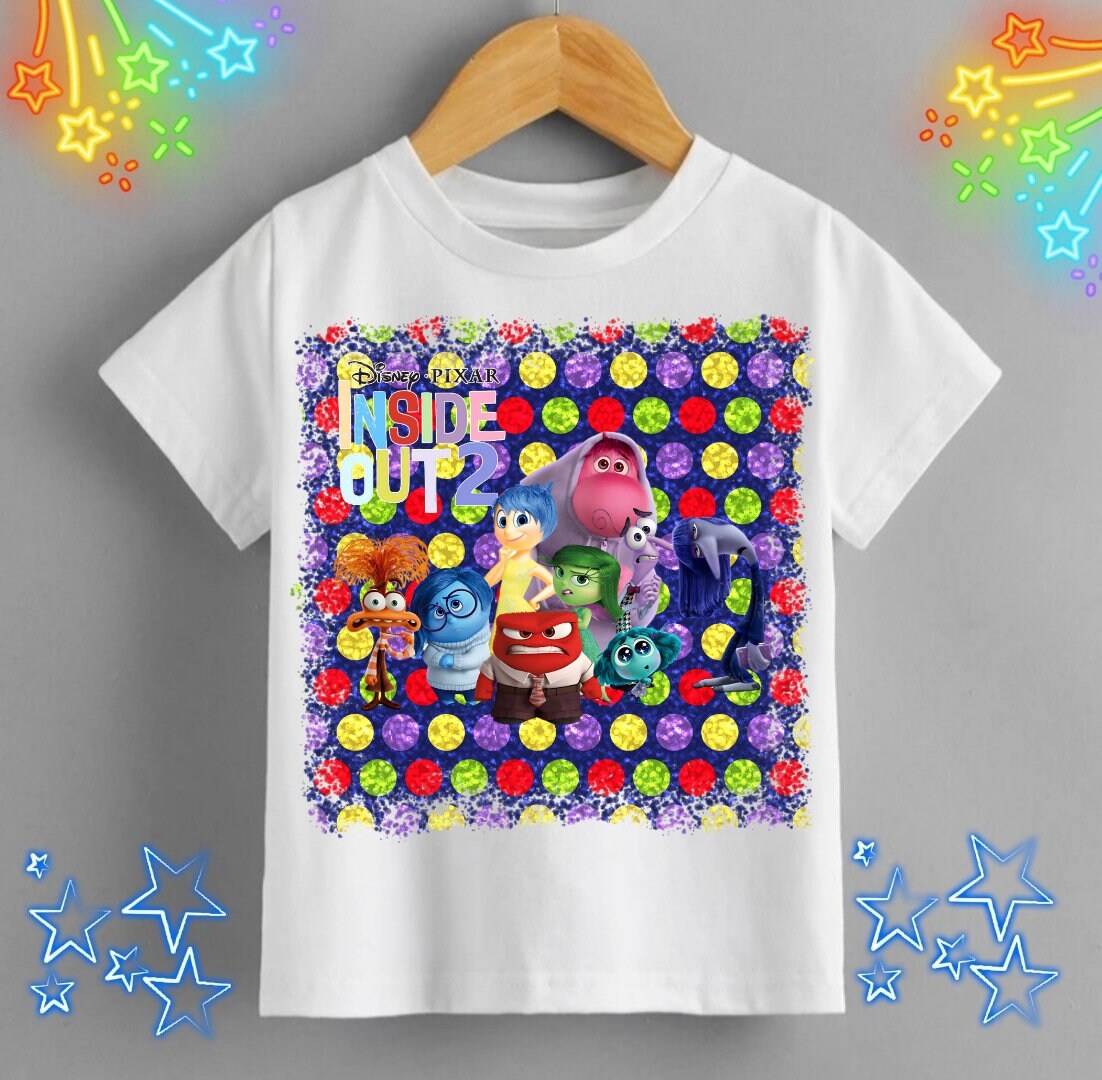 Inside Out 2 T Shirt Png Designs 5 Designs for Sublimation - Etsy
