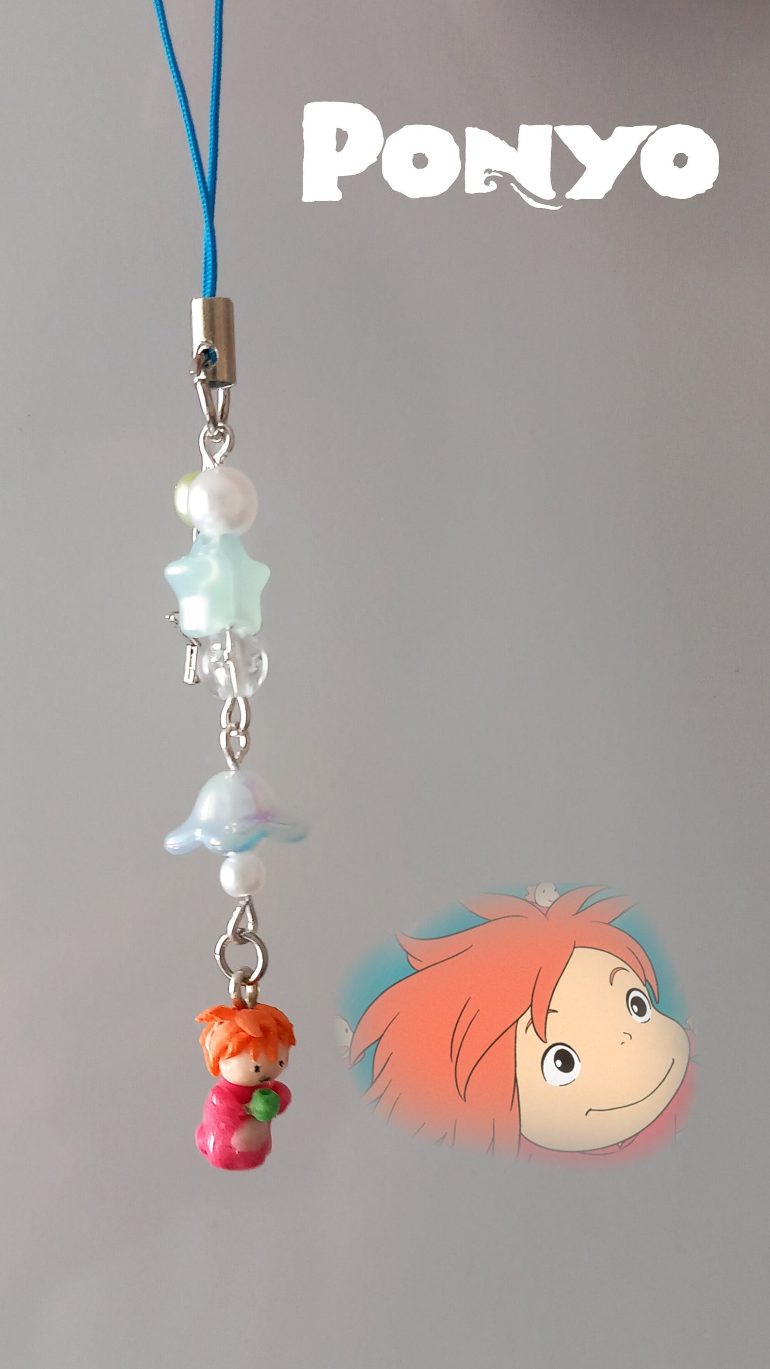 Studio Ghibli - Ponyo Phone Charm, Perfect as a Gift, Accessories ...