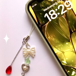 Japanese Dango, Mochi, Fruit Tanghulu Phone Charm - Handmade Clay Charms, Perfect as Accessories ...