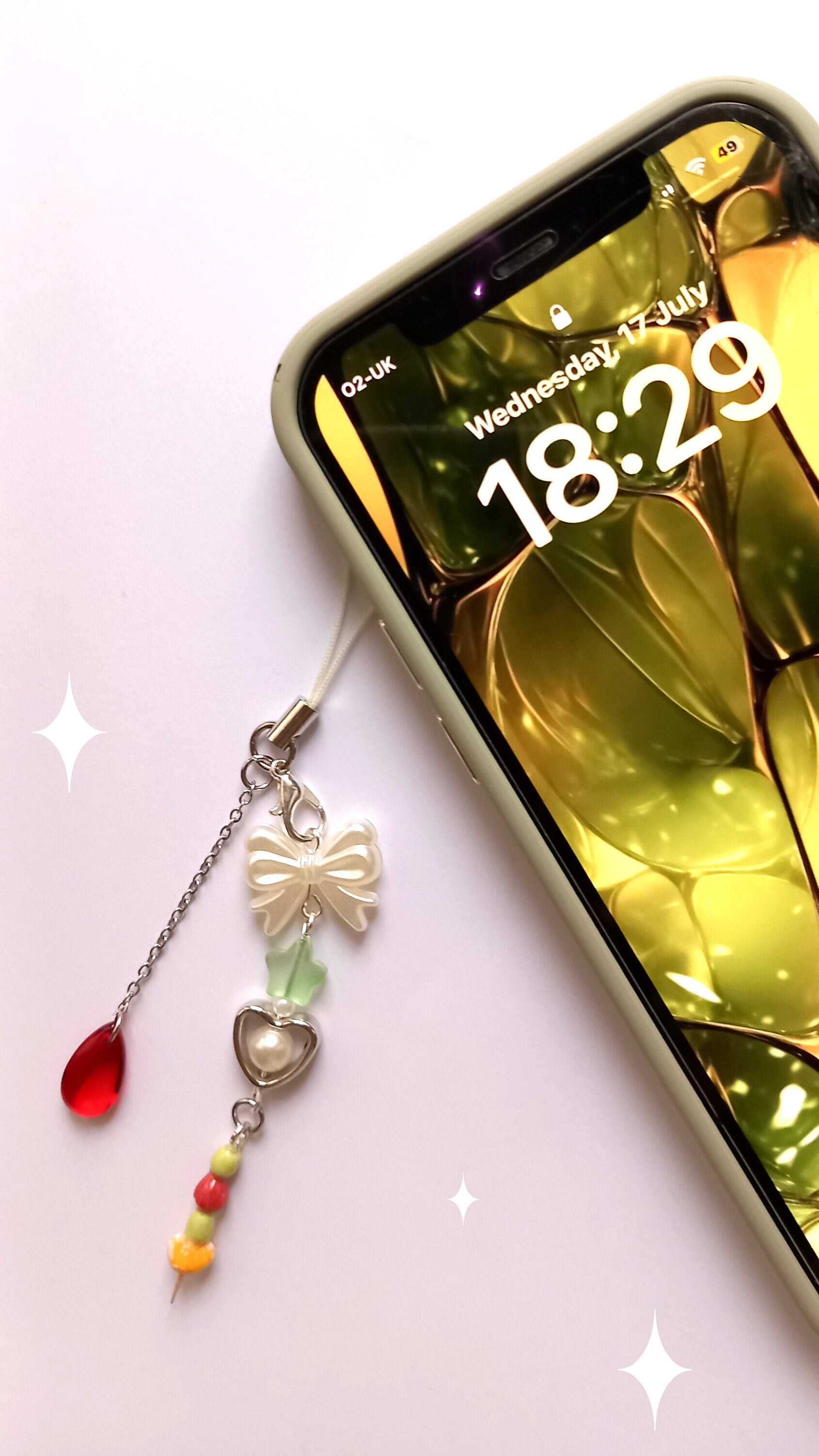 Japanese Dango, Mochi, Fruit Tanghulu Phone Charm Handmade Clay Charms ...