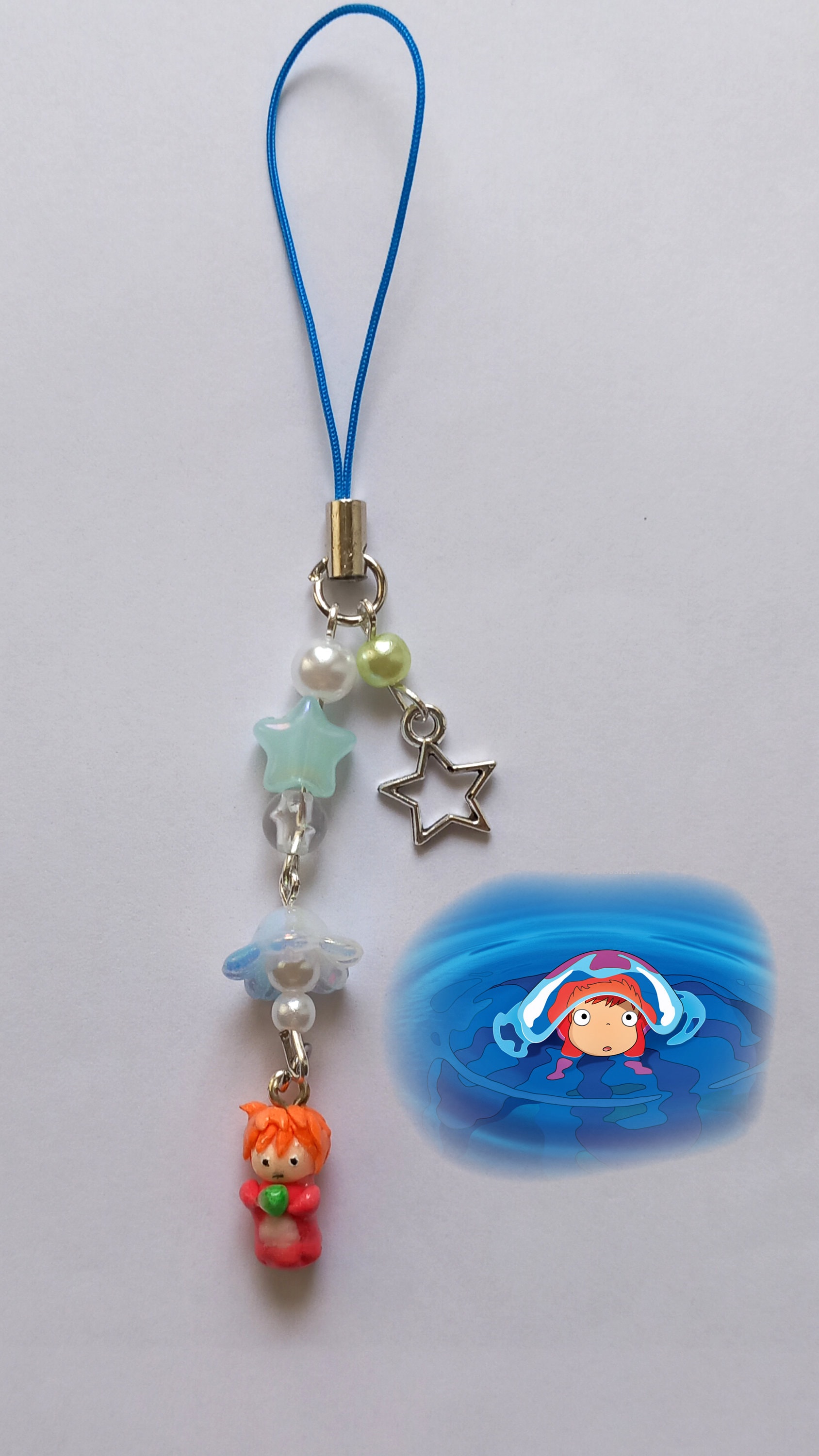 Studio Ghibli Ponyo Phone Charm, Perfect as a Gift, Accessories ...
