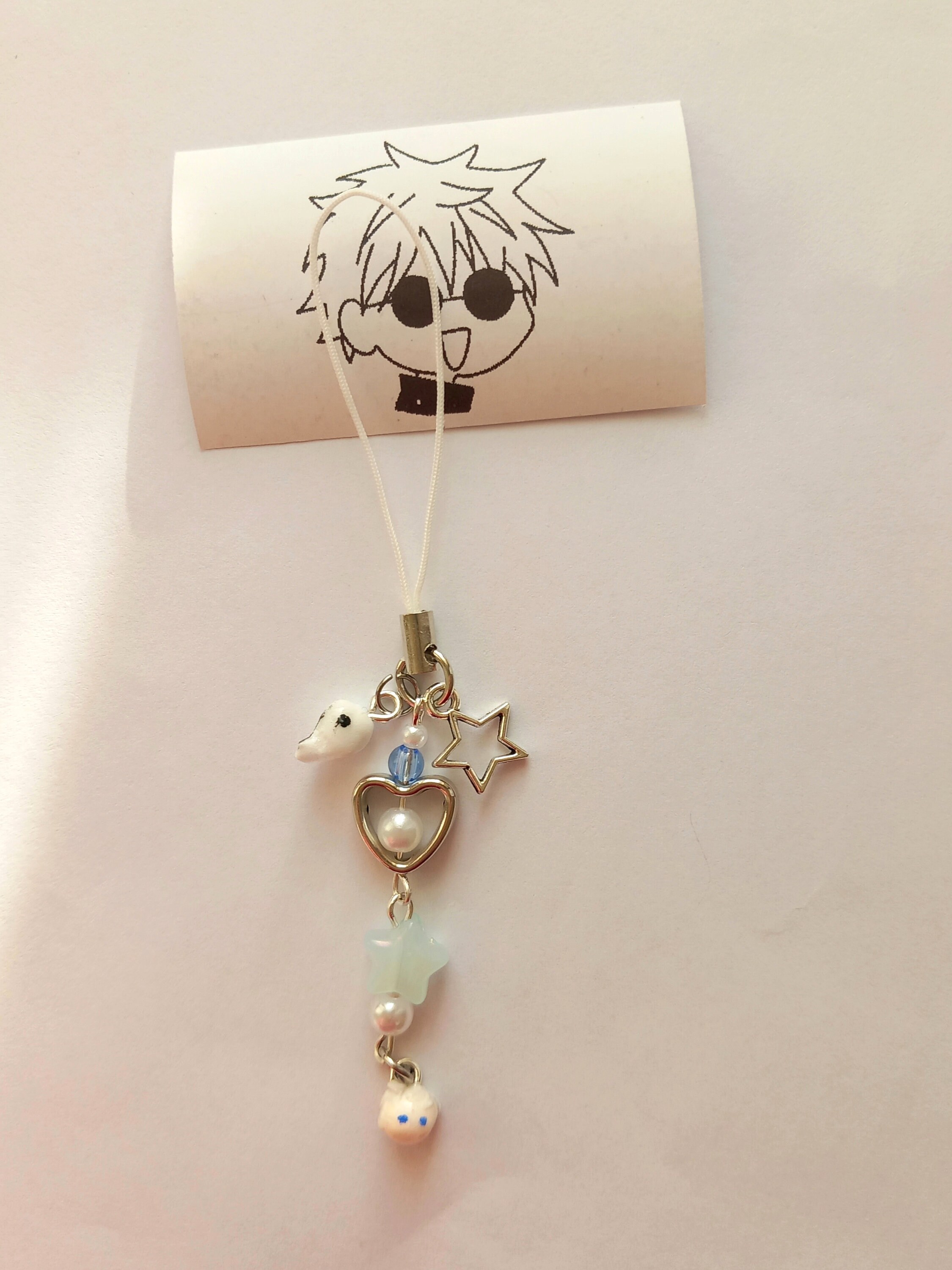 Matching Clay Gojo and Geto Phonecharm, Sato Sugu Charms, JJK, Cute ...