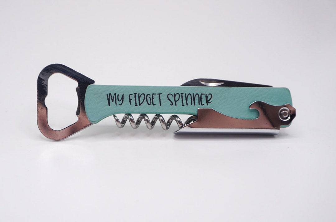 Wine Opener Mom's Fidget Spinner, Adult Fidget Spinner Corkscrew - Etsy