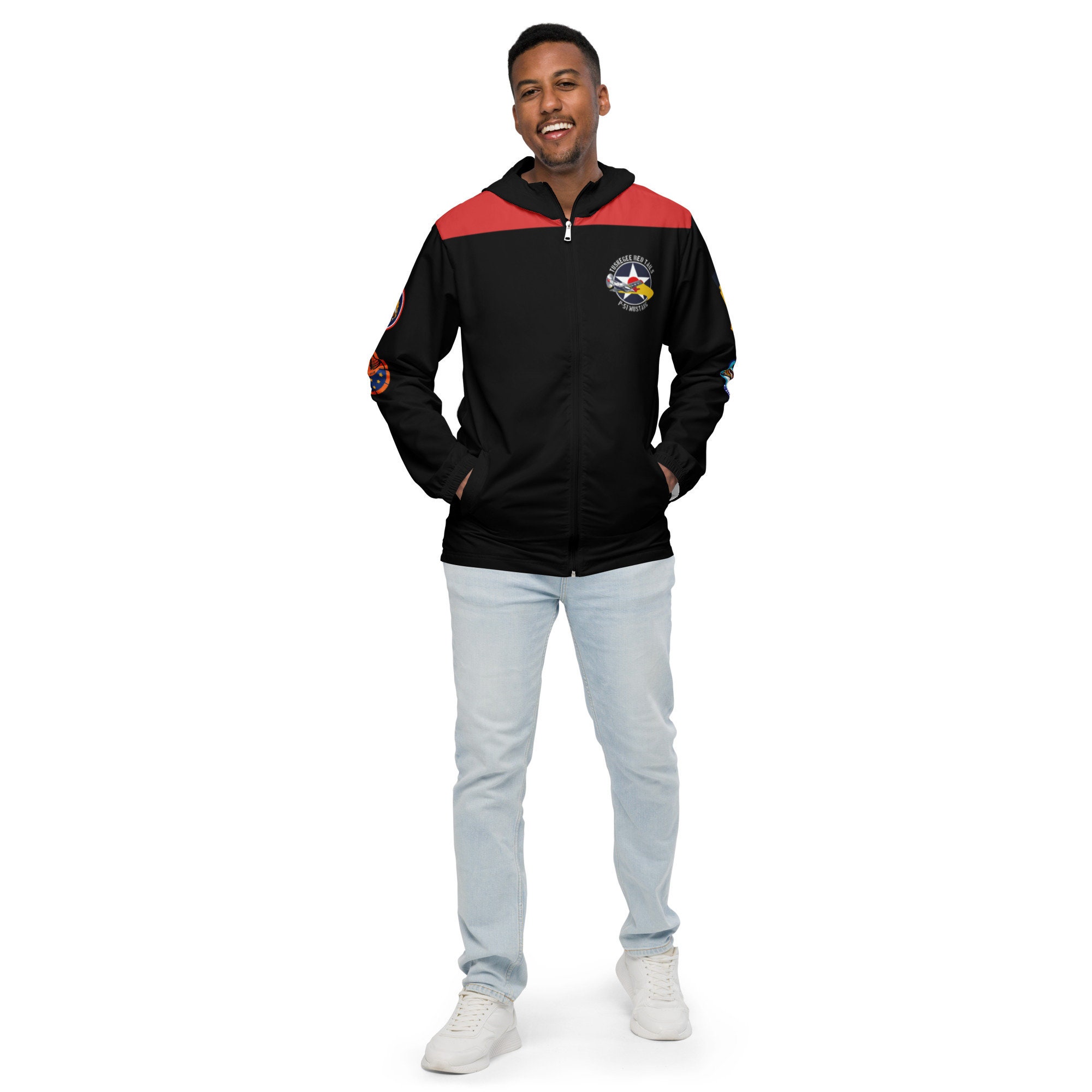 Tuskegee Airmen Tribute Windbreaker - Valor and Legacy Men's Jacket - Etsy