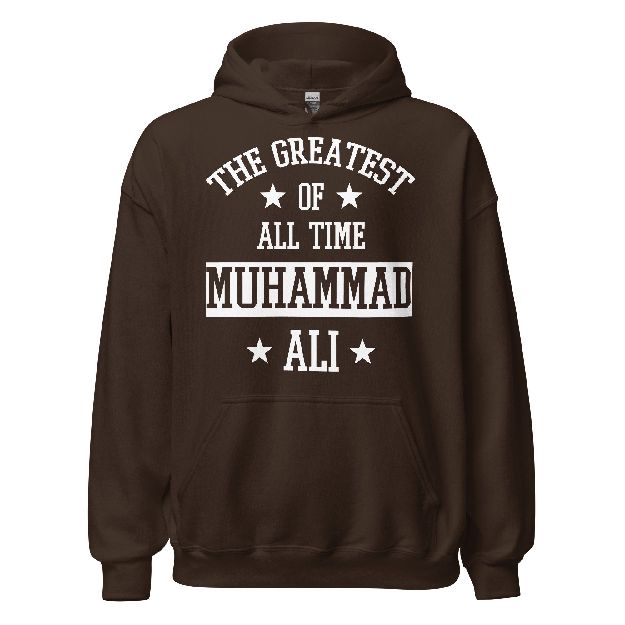 Muhammad Ali Greatest of All Time Hoodie Black History Heritage Fashion ...